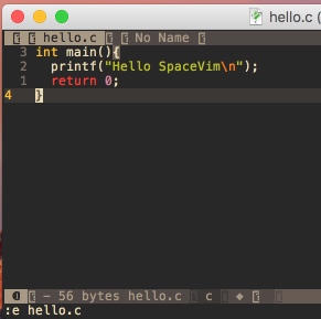 打开文件 · SpaceVim Tutorial